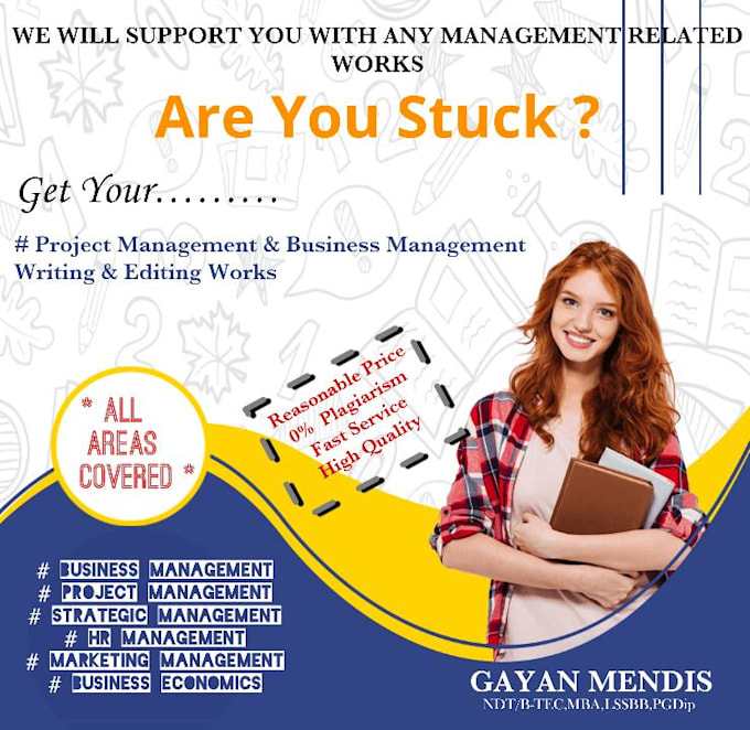Write business management, project management reports by Gayan_mendis ...