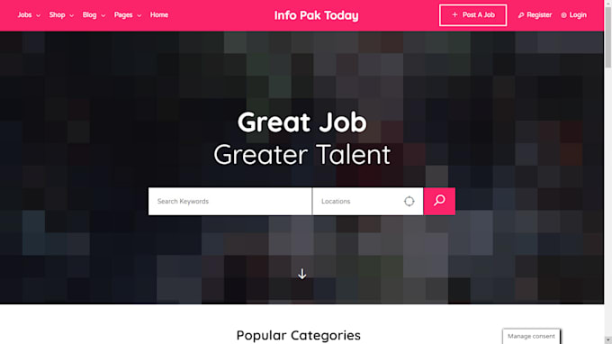 Make a very functional and presentable wordpress website by Alvi540 ...