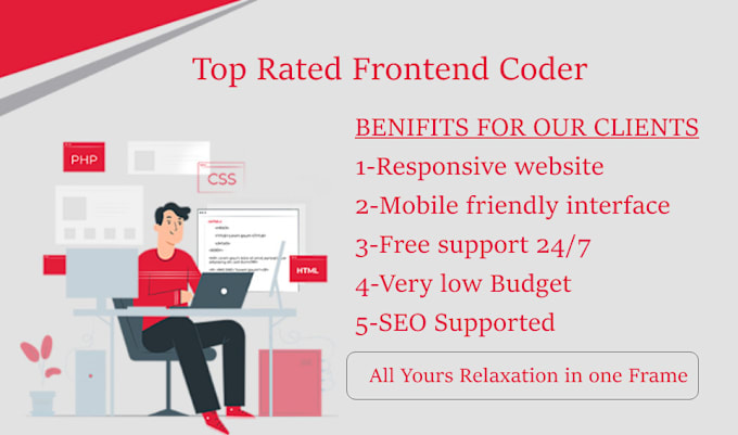 Be Your Html Css Bootstrap And Javascript Coder By Maxicoder Fiverr