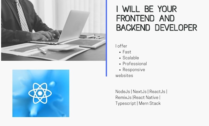 Develop frontend and backend using node and reactjs by Nouman_121 | Fiverr