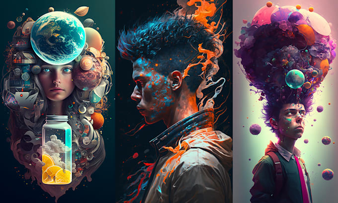 Bring your imagination to life, the art of ai design by Savibit | Fiverr