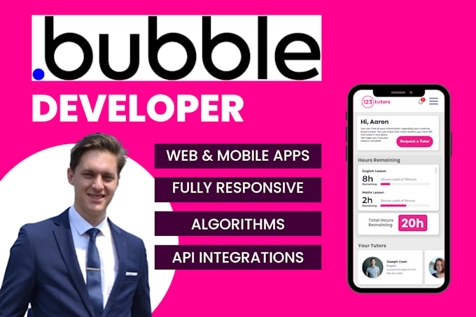 Create your bubble app or ai chatgpt app quickly by Aaronbornmann | Fiverr