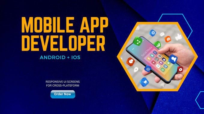 Do mobile app development in flutter for android and ios by Hirakirandev | Fiverr