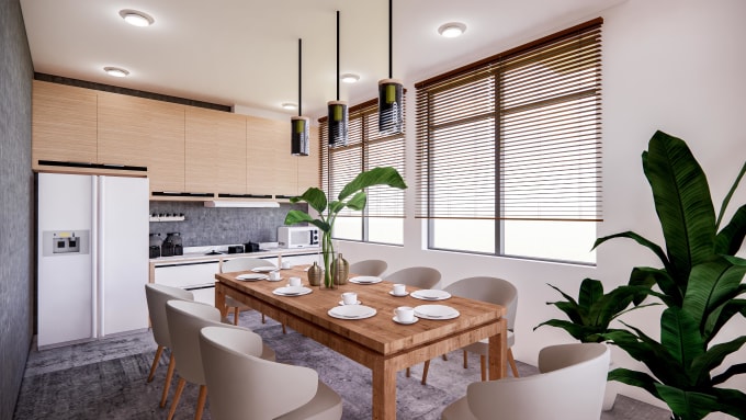 Do interior design and architectural visualisation by Omesh_wijerama ...