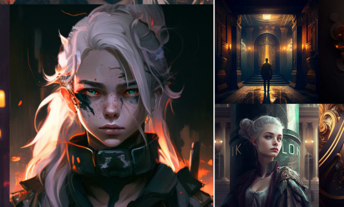 Create amazing art based on your words using midjourney ai by Markwoodz | Fiverr