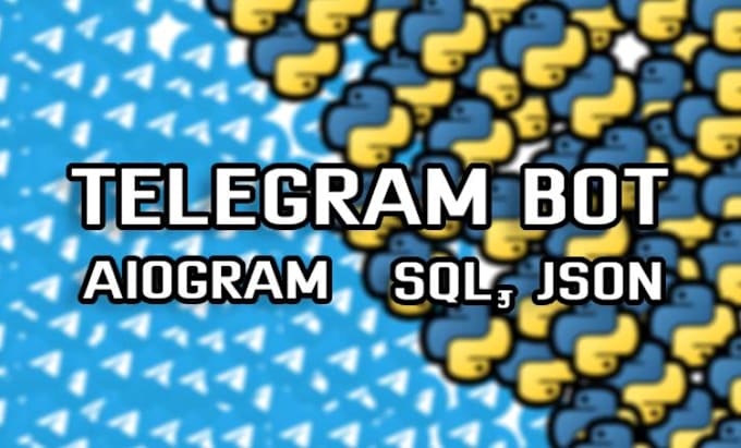 Telegram bot development in python by Ezios23 | Fiverr