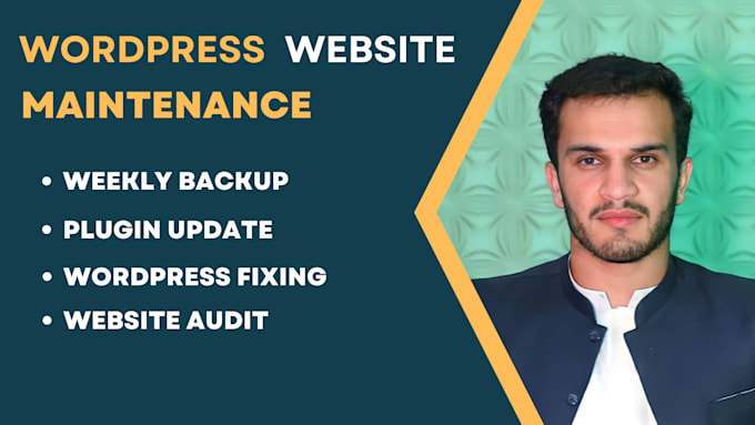 Provide maintenance and support for your wordpress website by Azamjadoon7 | Fiverr
