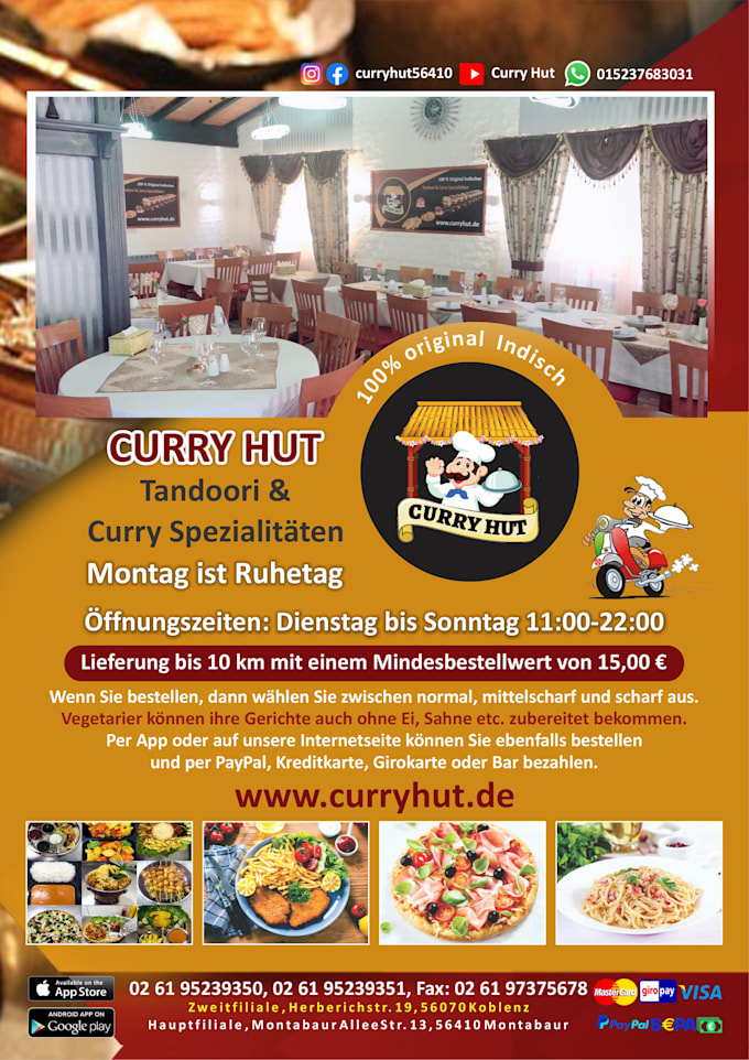 Design menu design, germany food menu design restaurant menu by ...