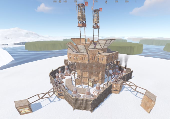 Make you a custom rust base design by Alko2003 | Fiverr