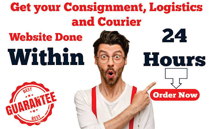 Design consignment, courier logistics with tracking by Genesiseguasa ...