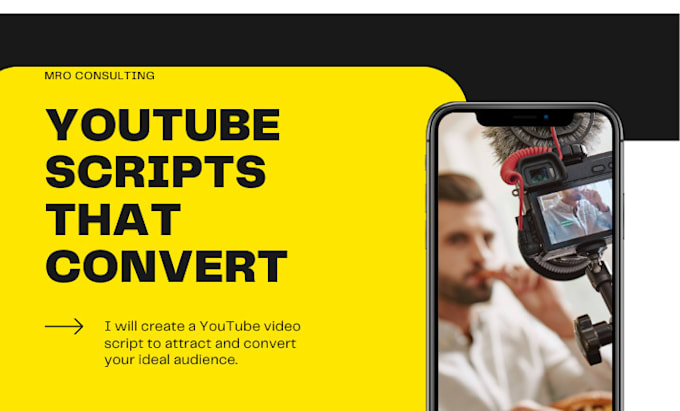Write a youtube script by Mrodigital | Fiverr