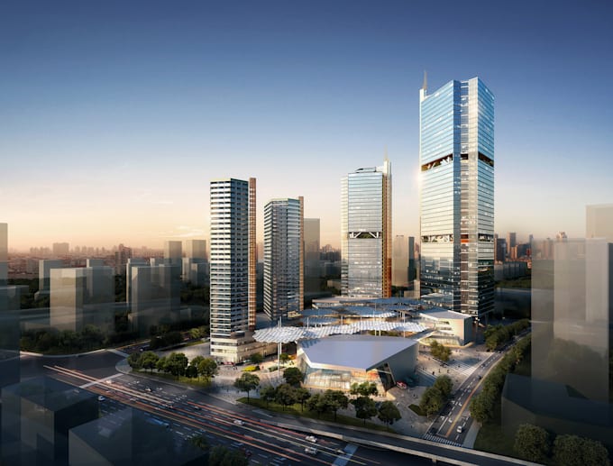 Provide a commercial project rendering by Domeavisualizer | Fiverr