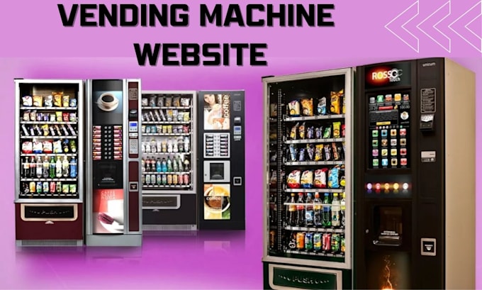 Do vending machine website for your vending machine or atm business by ...