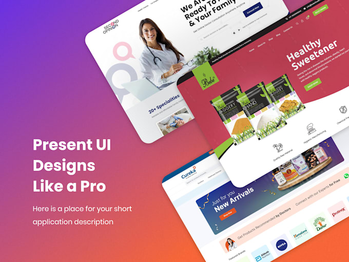 Design unique ui premium website by Digicarv | Fiverr