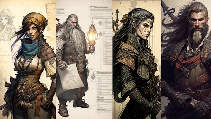 Unleash your imagination with custom dnd and rpg characters and ...