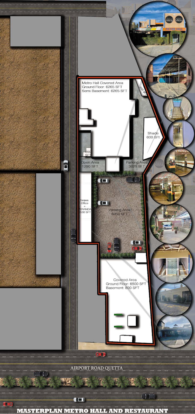 Render you plans in photoshop by Jahangirshah266 | Fiverr