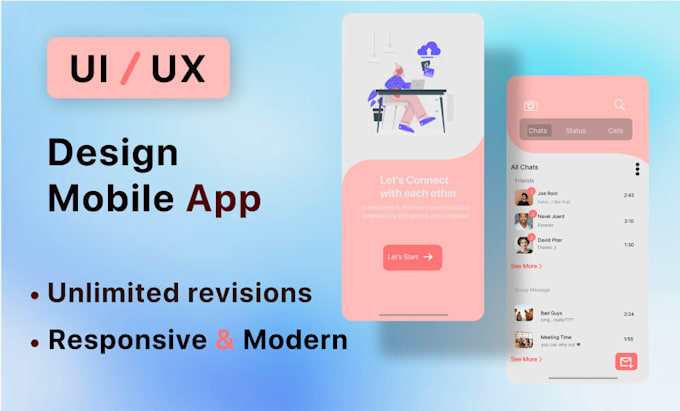 Design your mobile app ui ux by Sadafsheikhi | Fiverr