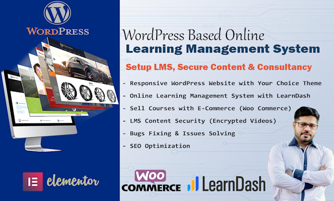 Create an online learning management system using learn dash by Naveed86 | Fiverr