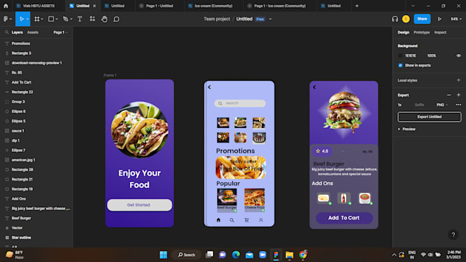 Design very beautiful user interface and poster design by Smritirai414 ...