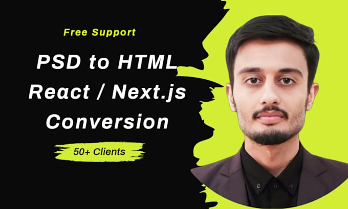 Convert psd,figma,xd to html,css or design landing pages by Shayo ...