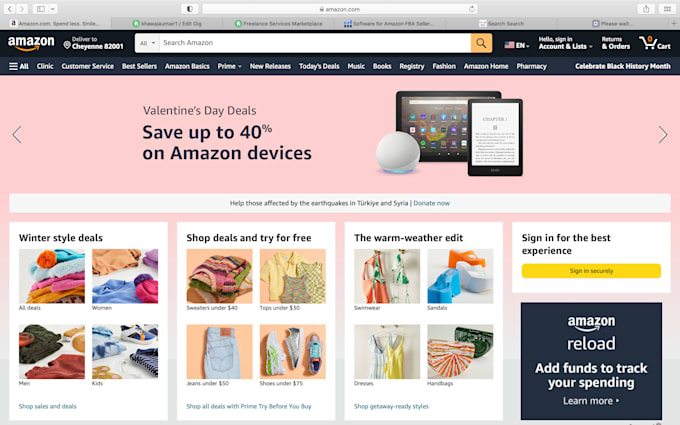 Be your virtual assistant for amazon account by Khawajaumair1 | Fiverr