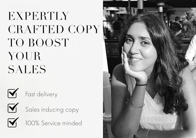 Write expert copy to boost your sales by Priyankamaya | Fiverr