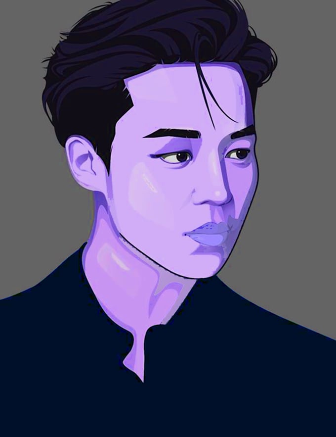 Draw your photo into vector art by Opalgoodman | Fiverr