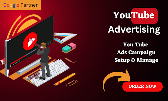 Setup your you tube video ads campaign by Madeeha_098 | Fiverr