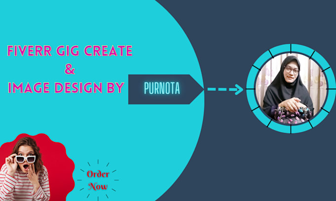 Design your fiverr gig, titles, description and gig image thumbnail by ...