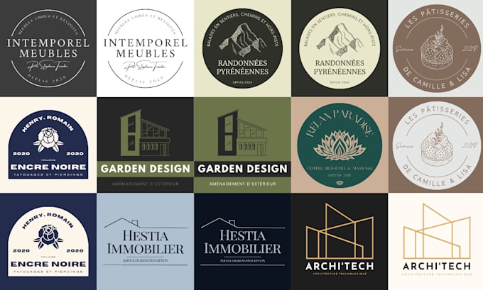 Votre logo unique, original et personnalisé by Visualisdesign | Fiverr