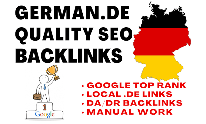 Make 20 german backlinks germany high da white hat dofollow seo link ...