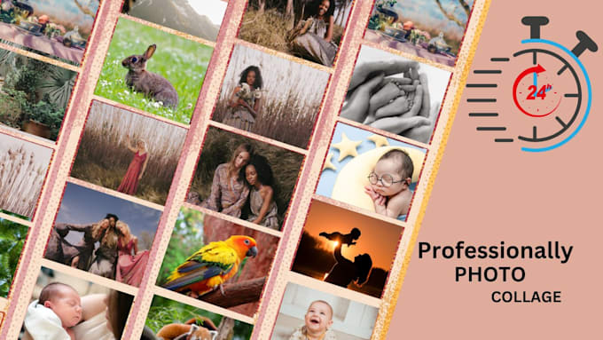 Make an unique photo collage from your picture by Safriya77 | Fiverr