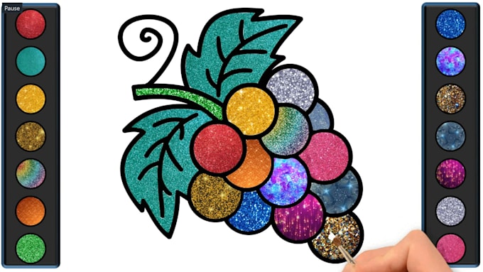 Make coloring page video for youtube kids by Amanysalah5 | Fiverr