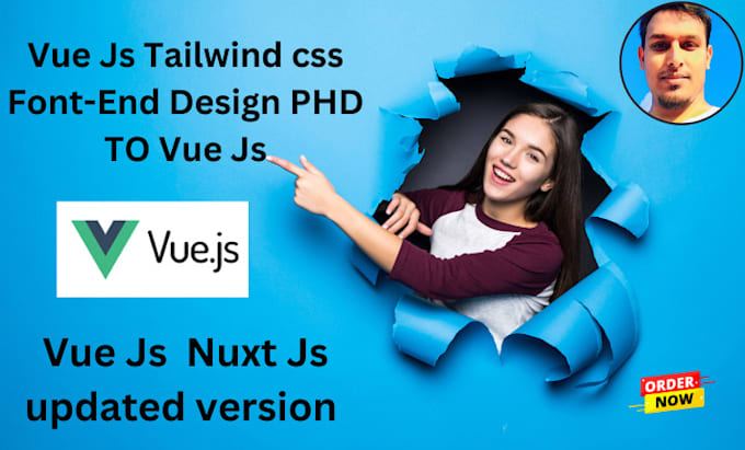 Professional vue js front end developer by Nasir369 | Fiverr
