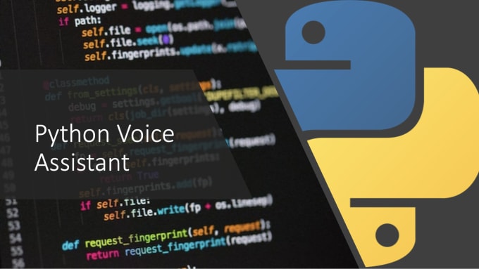 Create you a virtual assistant using python by Shivanshsinh731 | Fiverr Create you a virtual assistant using python by Shivanshsinh731 | Fiverr
