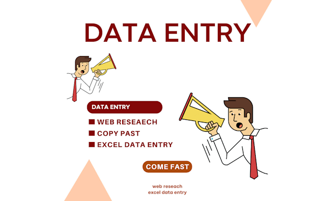 Do data entry, copy past, web reseach and excel data entry by ...
