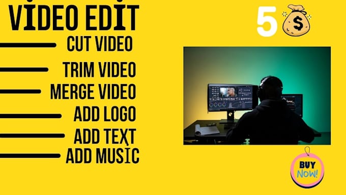 Edit, crop, split, merge, trim, compress and convert videos by Ibrahim_kav | Fiverr