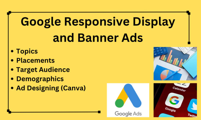 Design responsive display and banners ads by Anam_w287 | Fiverr