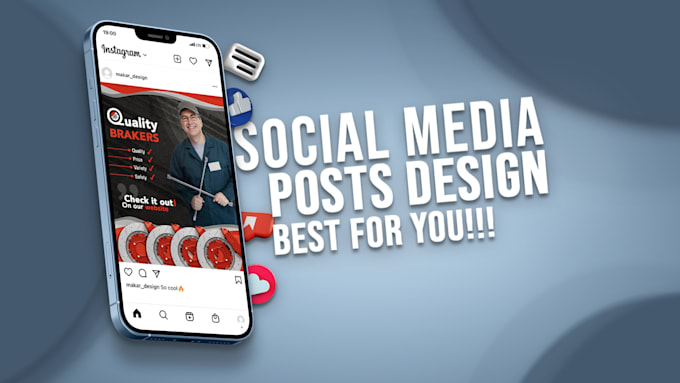 Make social media posts design by Makar_design | Fiverr