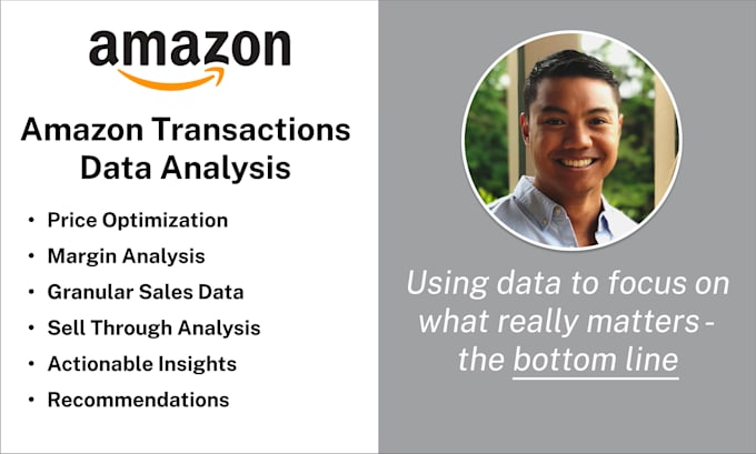 Analyze your amazon transactions and give you actionable insights by ...