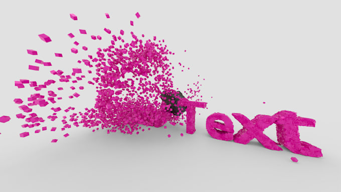 Destroy the text that you write by Tykhonshutov | Fiverr