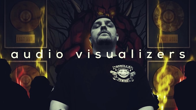 Create a custom audio visualizer for your song by Day1media | Fiverr