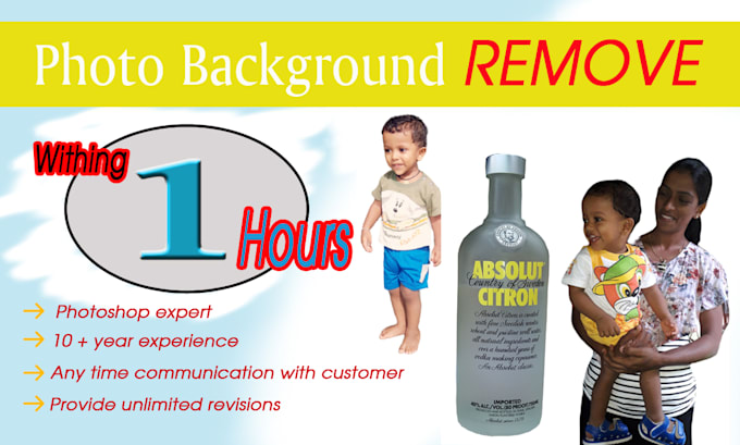 Remove background and crop image professionally by Upulshamalal | Fiverr