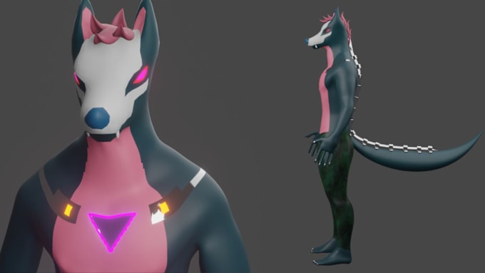 Create Vr Characterfurry Vrchatfurry Nsfwfurry Avatarnsfw Furry By Snigman Fiverr