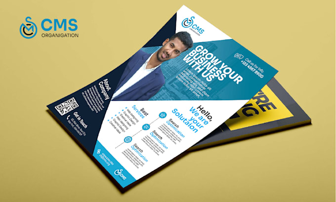 Design your business awesome print ready flyer by Cmsalahuddin | Fiverr
