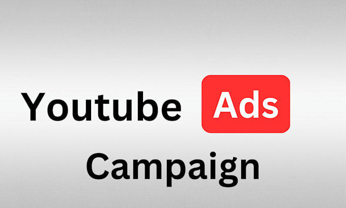Setup and manage your youtube ads campaigns by Tayyab25224 | Fiverr