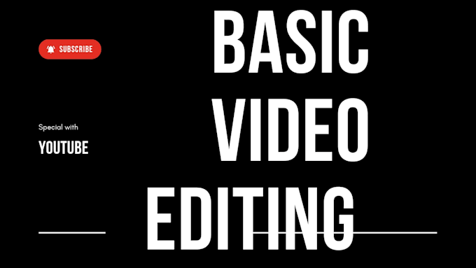 Do basic youtube video editing by Alizay_faizee | Fiverr
