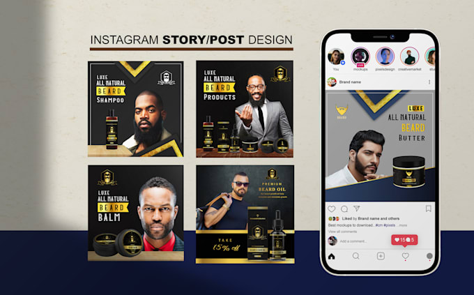 Design unique social media and carousel post for instagram by Rana_205 ...