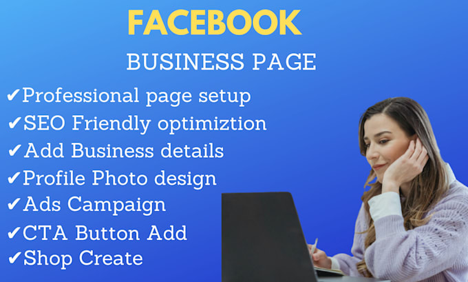 Facebook business page setup, seo optimize, fan pag ,banner create, by ...
