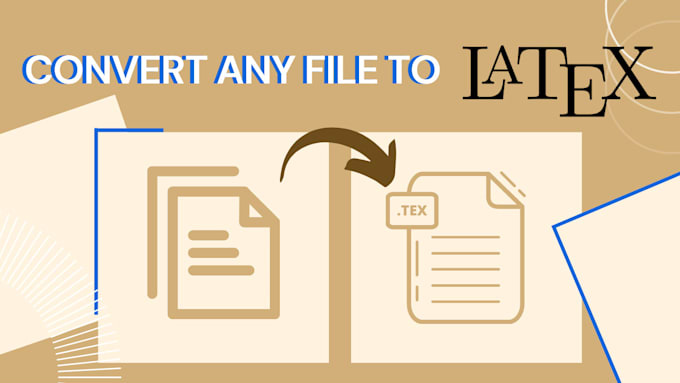 Convert any written text to latex by Stenernordnes | Fiverr